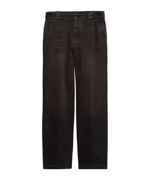 Prada Button Detailed Mid-rise Jeans