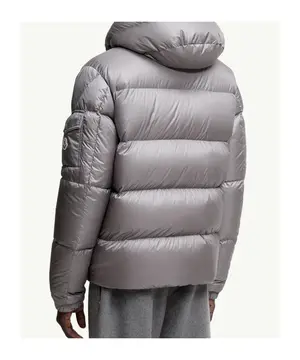 Moncler Logo Patch Hooded Puffer Jacket