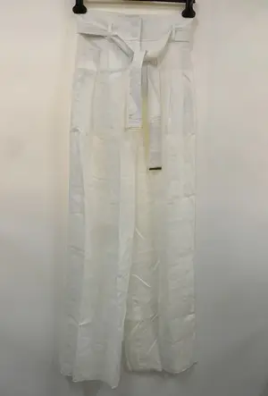 Max Mara Materia Belted Wide-leg Pants