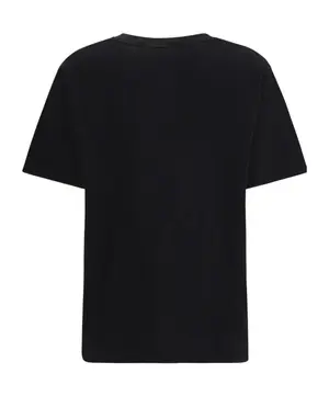 Chloé Generous Logo Crewneck T-shirt - Ash Black