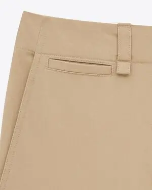 Saint Laurent Mid-rise Tailored Pants - Nude