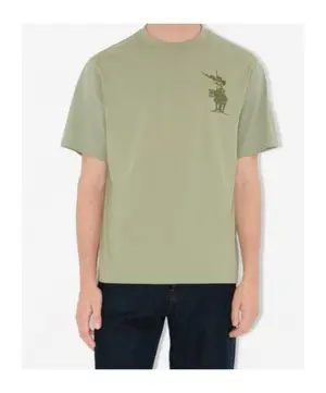Burberry Polo Ralph Lauren Logo-embroidered Straight Hem Polo Shirt