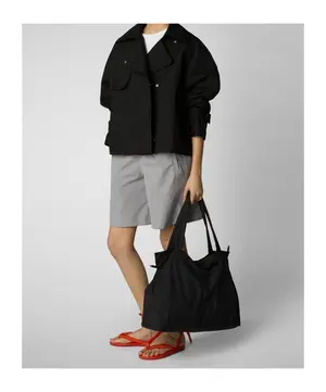 SAVE THE DUCK Greta Trench Jacket - Black