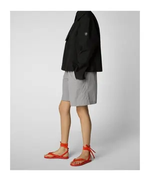 SAVE THE DUCK Greta Trench Jacket - Black
