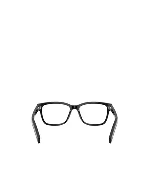 Prada Square Frame Glasses - Black