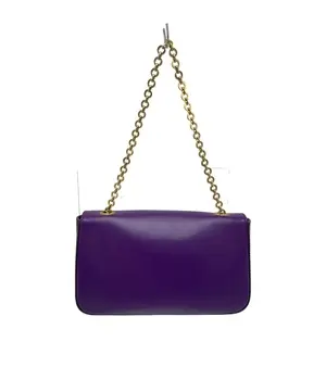 FERRAGAMO Flap Shoulder Bag - Grape