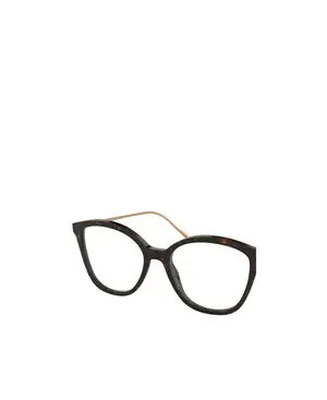 Prada Logo Flat Mirror Eyeglasses