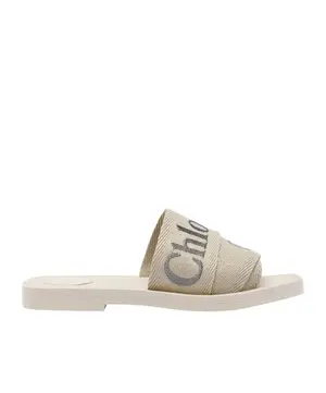Chloé Woody Open Toe Slides - Multicolor