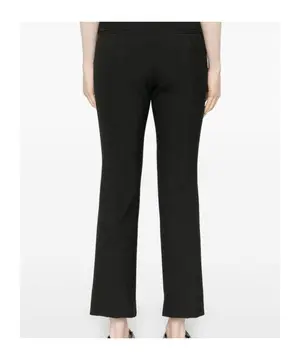 Peserico High Waisted Tailored Trousers - Black