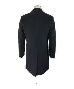 Karl Lagerfeld Tailored Long Sleeve Coat - Black