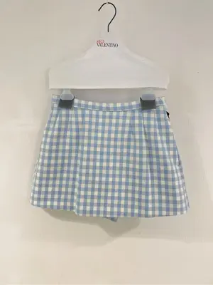 Red Valentino Gingham Checks Shorts