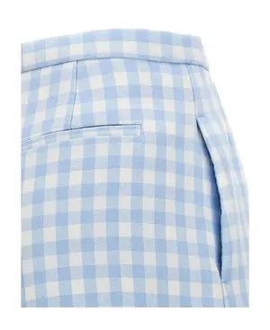 Red Valentino Gingham Checks Shorts