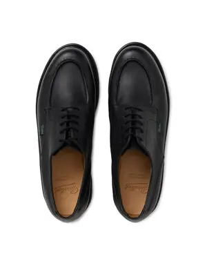 Paraboot Leather Derby Shoes - Black