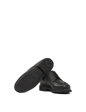 Paraboot Leather Derby Shoes - Black
