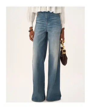 Chloé High-waisted Wide-leg Jeans