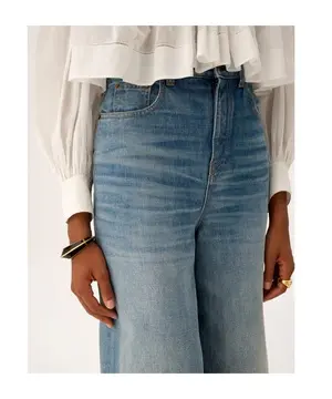 Chloé High-waisted Wide-leg Jeans