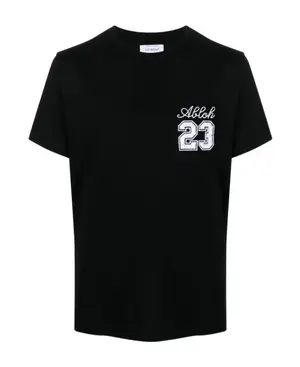 Off-White 23 Embroidered Crewneck T-shirt