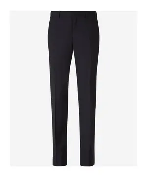 Brioni Long-sleeved Coat Belt Ring Trousers Suit - Black