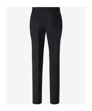 Brioni Long-sleeved Coat Belt Ring Trousers Suit - Black