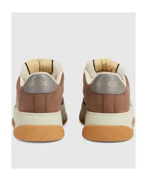 Gucci Original Gg Canvas And Suede Sneakers - Multicolor
