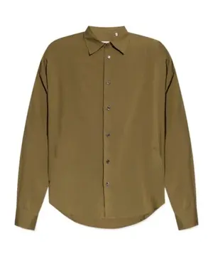 AMI Paris Long-sleeve Button-up Shirt