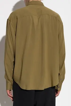 AMI Paris Long-sleeve Button-up Shirt