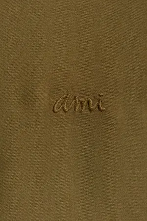 AMI Paris Long-sleeve Button-up Shirt