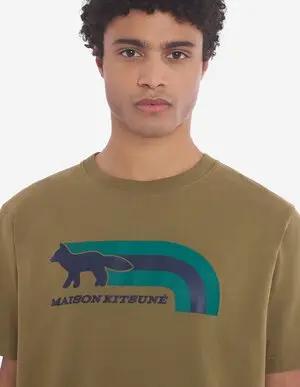 Maison Kitsuné Item O-neck Short-sleeved T-shirt