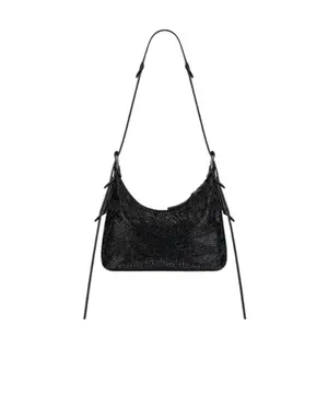 Givenchy Sequin-embellished Shoulder Bag - Black
