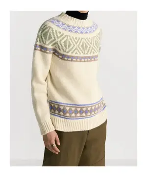 Dior Cd Diamond Jacquard Knit Sweater