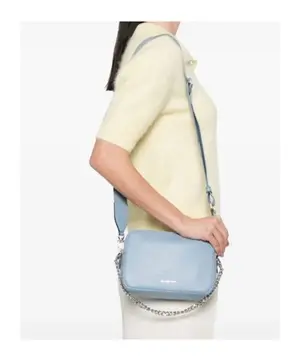 Michael Kors Bryant Medium Pebbled Camera Crossbody Bag - Blue