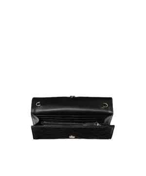 Gucci Logo Plaque Quilted Clutch Bag