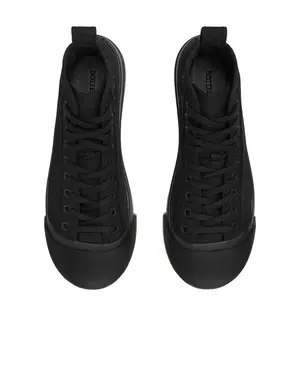 Bottega Veneta High Top Lace-up Sneakers