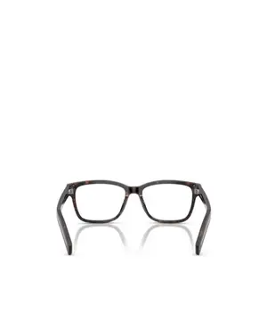 Prada Square Frame Eyeglasses - Gray