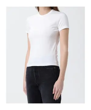 Saint Laurent Crew Neck Short Sleeve T-shirt