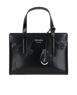Prada Logo Embellished Tote Bag