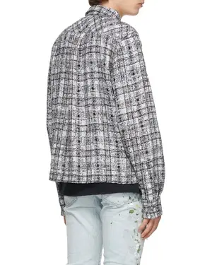 Faith Connexion Plaid Tweed Jacket