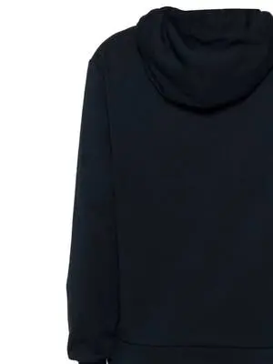 A.p.c. Logo Printed Drawstring Hoodie - Black