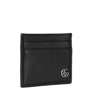 Gucci Gg Marmont Card Case - Black