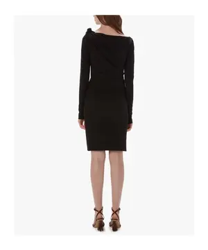 J.W.ANDERSON Jw Anderson V-neck Ruched Midi Dress