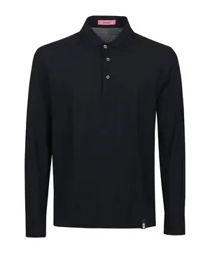 DRUMOHR Spread-collar Cotton Polo Shirt