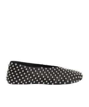 JIL SANDER Studded Ballerina Flats