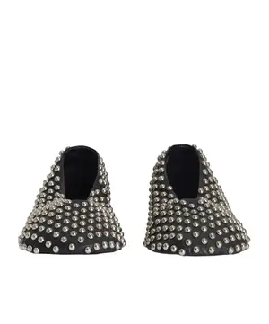 JIL SANDER Studded Ballerina Flats
