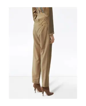Burberry Double Waist Tailored Trousers
