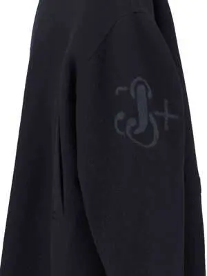 JIL SANDER Zip-up Hooded Jacket With Back Slits