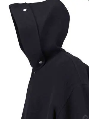 JIL SANDER Zip-up Hooded Jacket With Back Slits