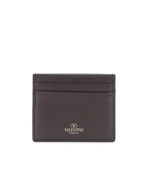 Valentino Garavani Toile Iconographe Logo Detailed Cardholder