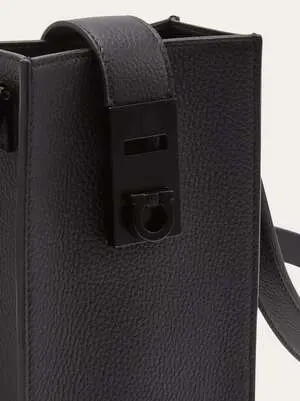 FERRAGAMO Gancini Flip-lock Fastened Crossbody Bag