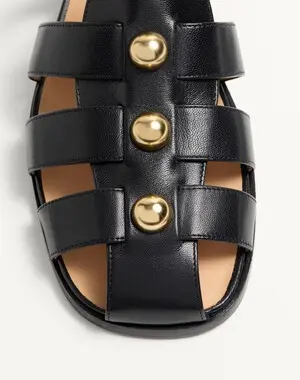 Valentino Garavani Stud Embellished Side Buckled Sandals