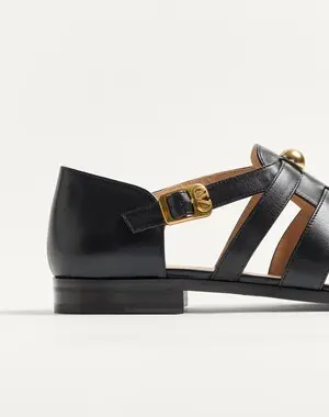 Valentino Garavani Stud Embellished Side Buckled Sandals